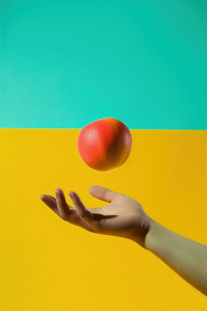 Photo lifestyle finger apple fruit. | Premium Photo - rawpixel