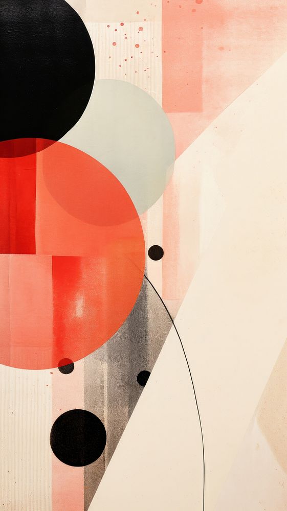 Lady bug abstract painting art. | Free Photo Illustration - rawpixel
