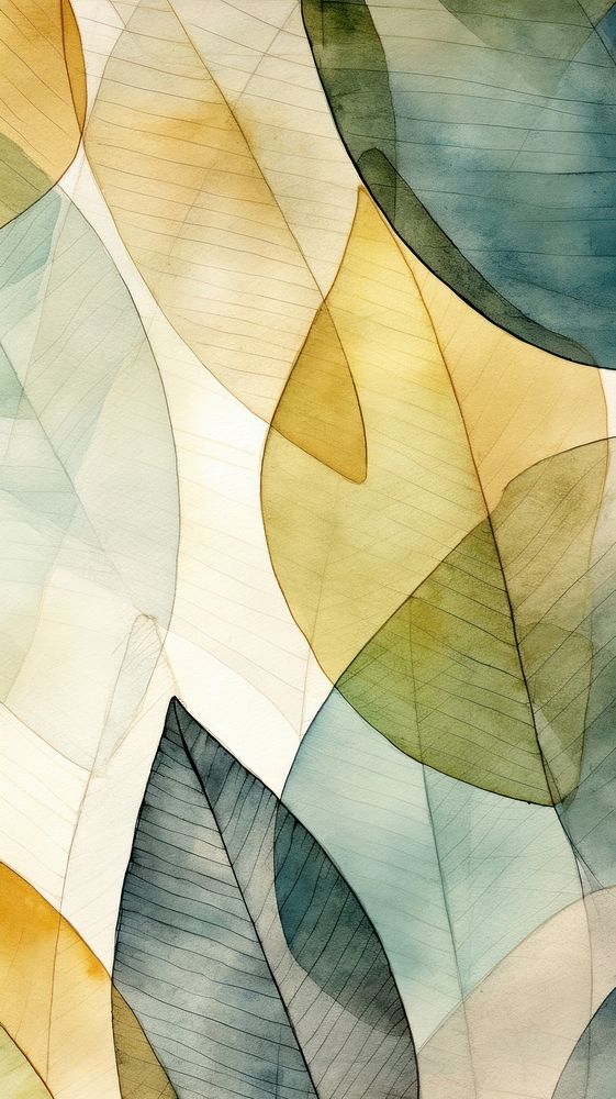 Leaf texture abstract pattern art. | Free Photo Illustration - rawpixel