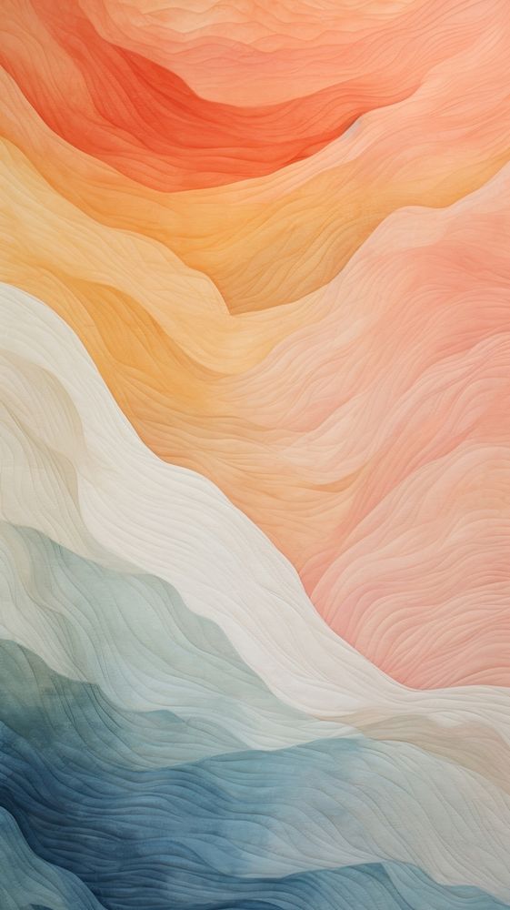Wave abstract painting backgrounds. | Free Photo Illustration - rawpixel
