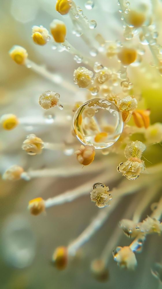 Water droplet rowan flower petal | Premium Photo - rawpixel