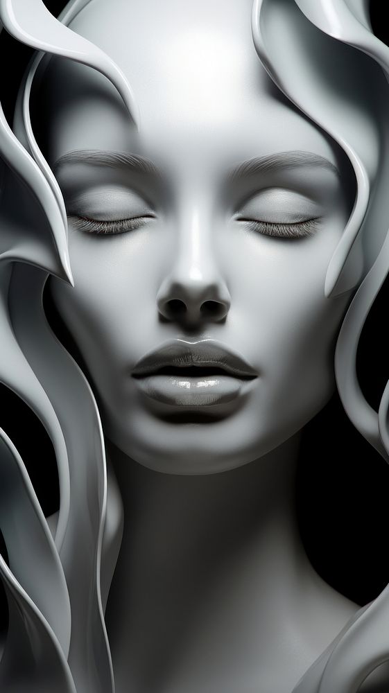 Grey tone wallpaper contrast contour | Premium Photo - rawpixel