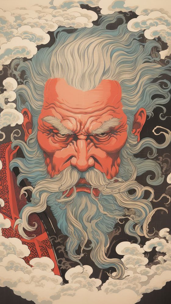 Illustration god painting drawing sketch | Free Photo Illustration ...