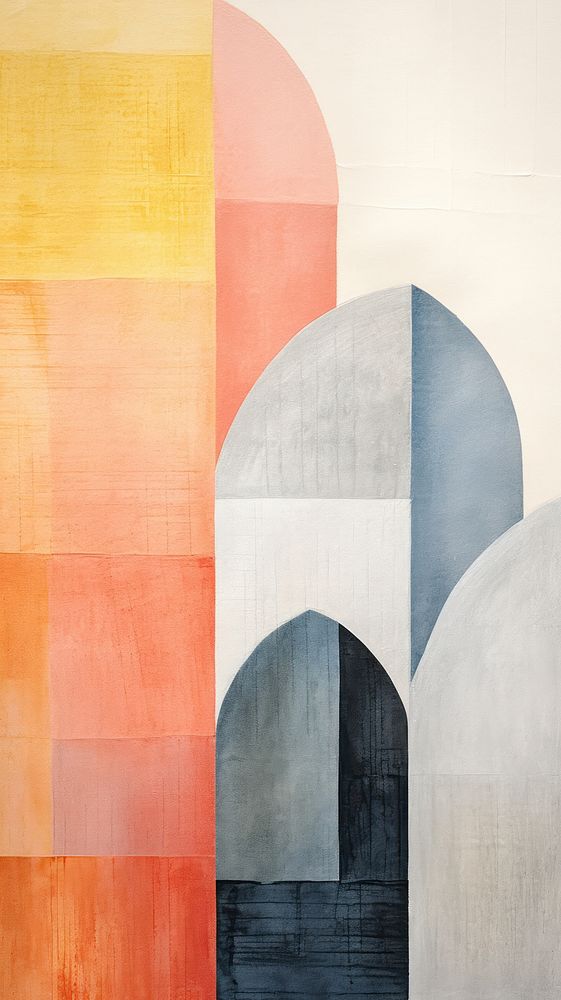 Church architecture abstract painting. | Premium Photo Illustration ...