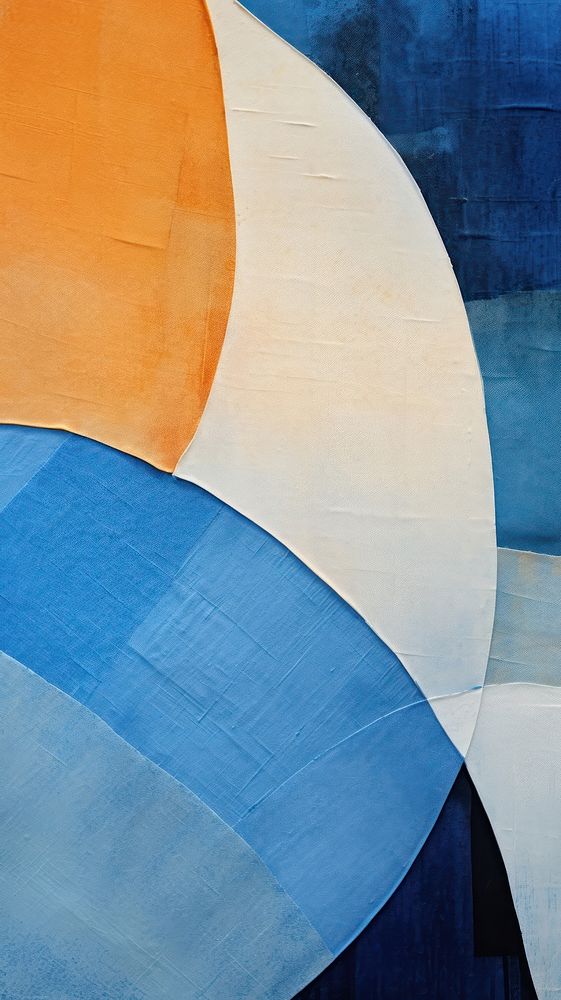 Blue sky abstract painting shape. | Free Photo Illustration - rawpixel