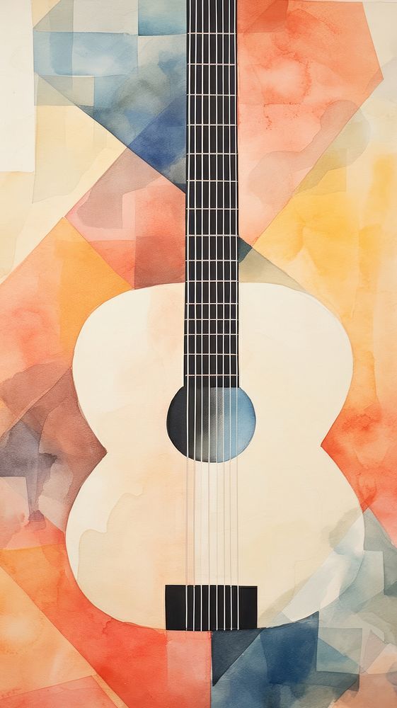 Guitar abstract art backgrounds. | Premium Photo Illustration - rawpixel