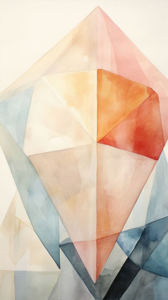 Diamond abstract shape art. | Premium Photo Illustration - rawpixel