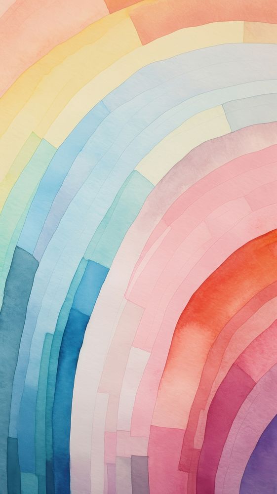 Rainbow abstract pattern shape. | Premium Photo Illustration - rawpixel
