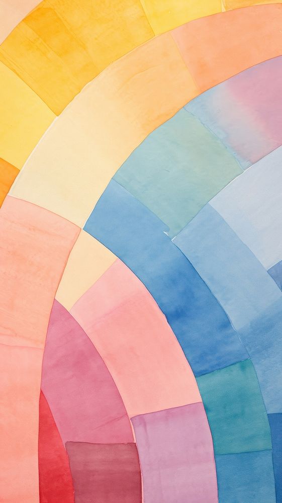 Rainbow abstract shape transportation. | Premium Photo Illustration ...