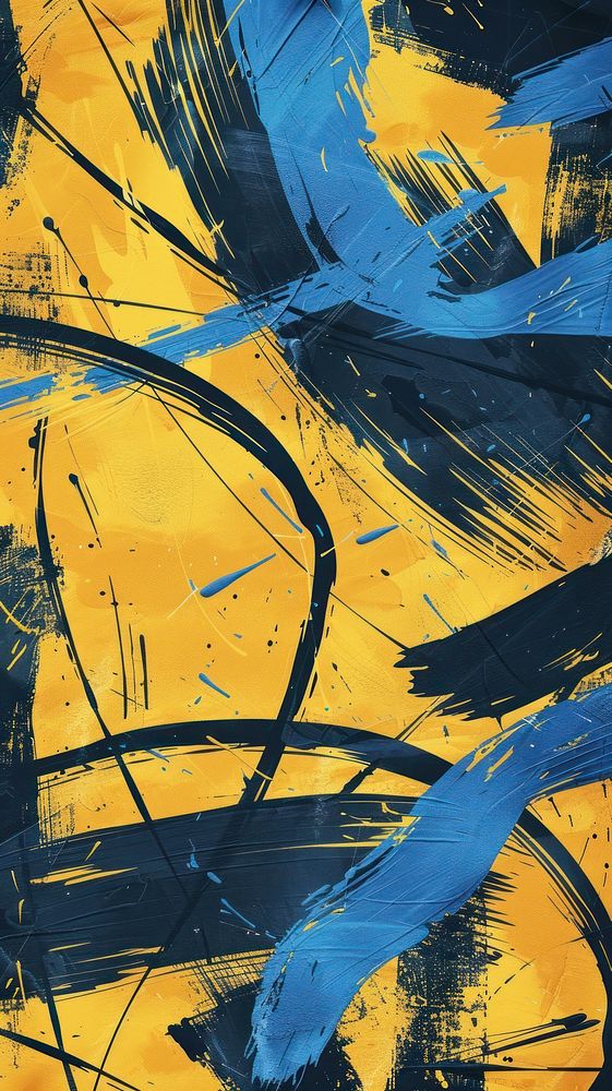 Wallpaper spaghetti abstract textured painting | Free Photo ...