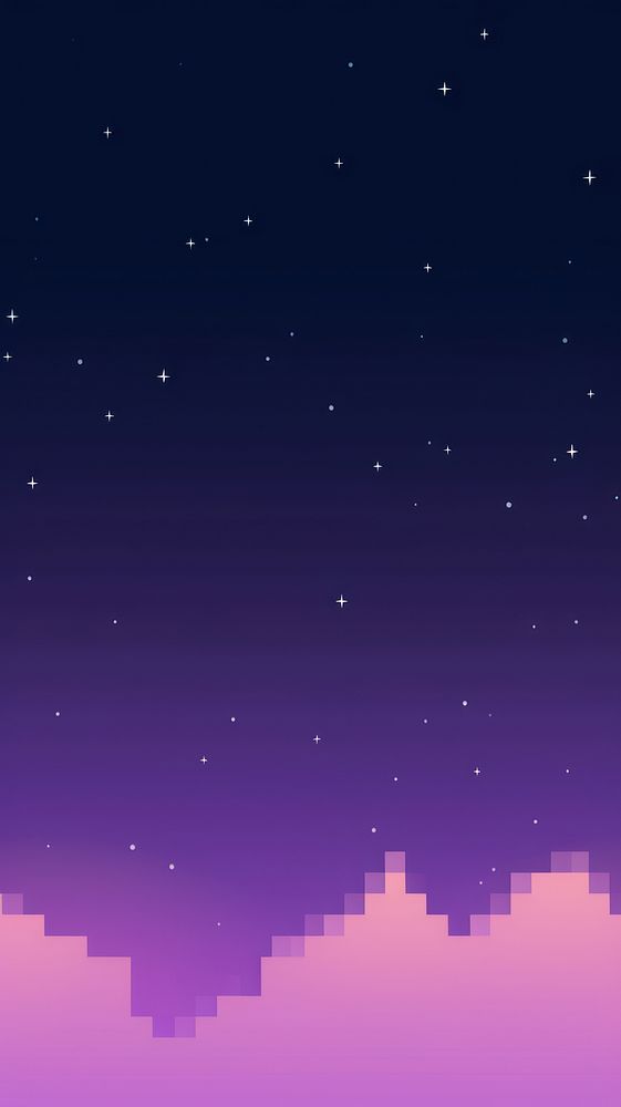 Night sky pixel astronomy outdoors | Premium Photo Illustration - rawpixel