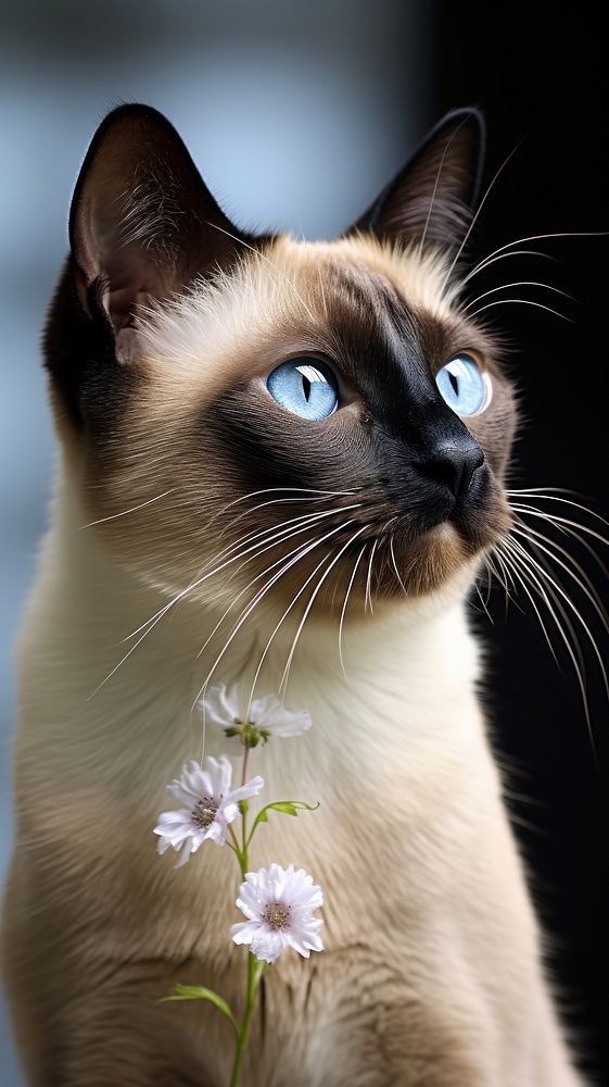 Portrait siamese animal mammal. | Premium Photo - rawpixel