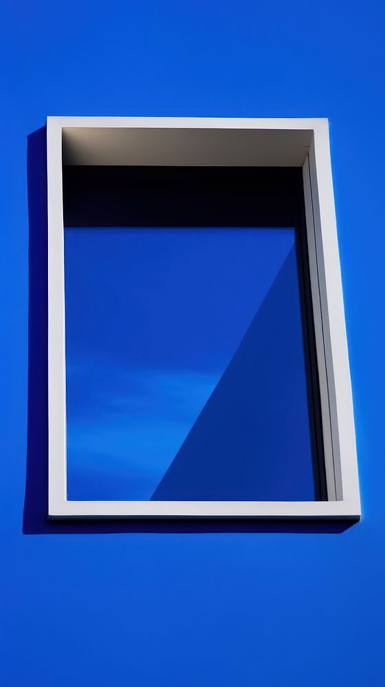 High contrast blue window architecture | Premium Photo - rawpixel