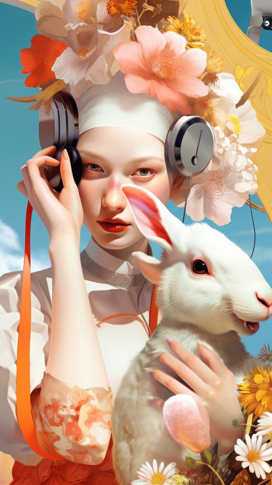 Portrait art representation photography. | Premium Photo Illustration ...