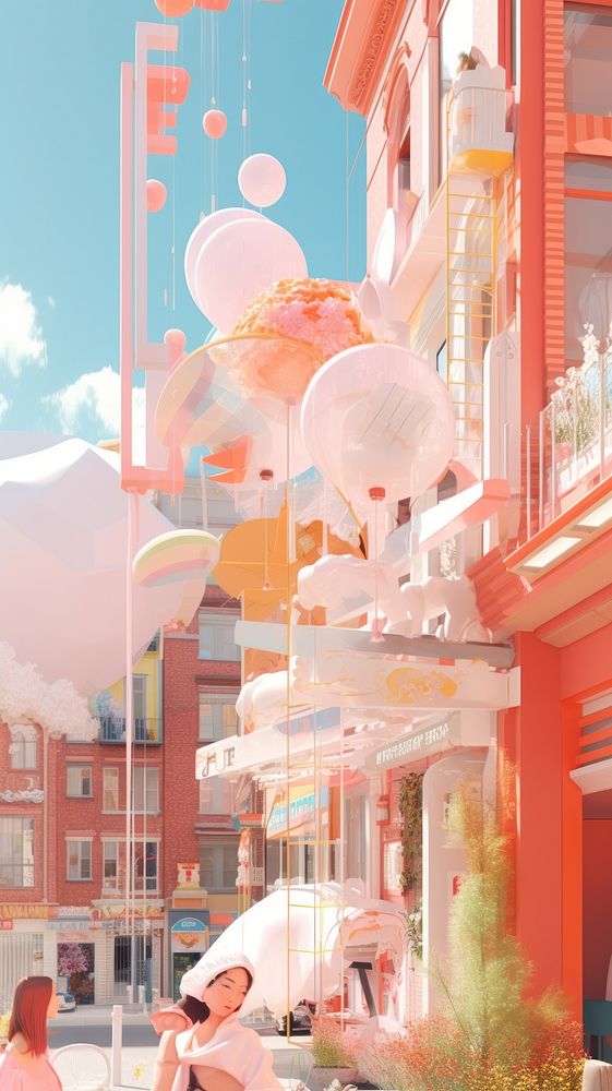 City cap transportation architecture. | Premium Photo Illustration ...