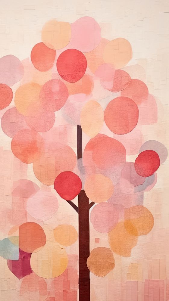 Tree abstract painting plant. | Free Photo Illustration - rawpixel