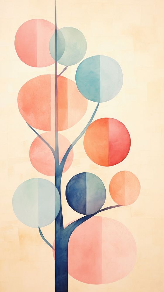 Tree abstract painting pattern | Free Photo Illustration - rawpixel