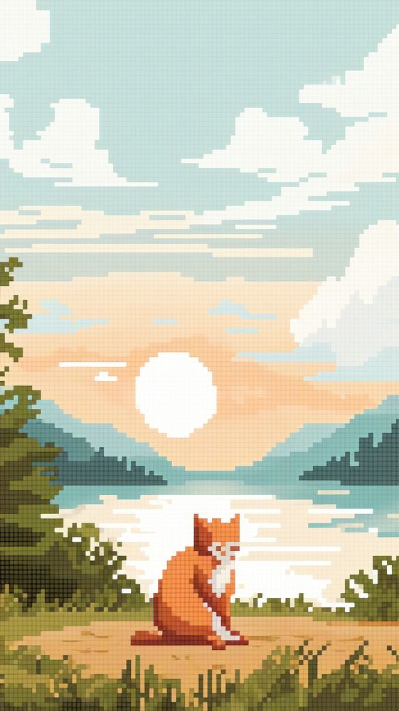 Pixel Cat Wallpaper Images | Free Photos, PNG Stickers, Wallpapers ...