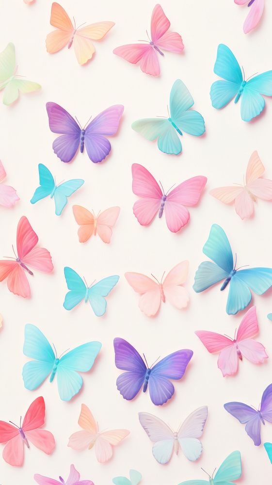 Butterflies backgrounds butterfly petal. | Premium Photo Illustration ...