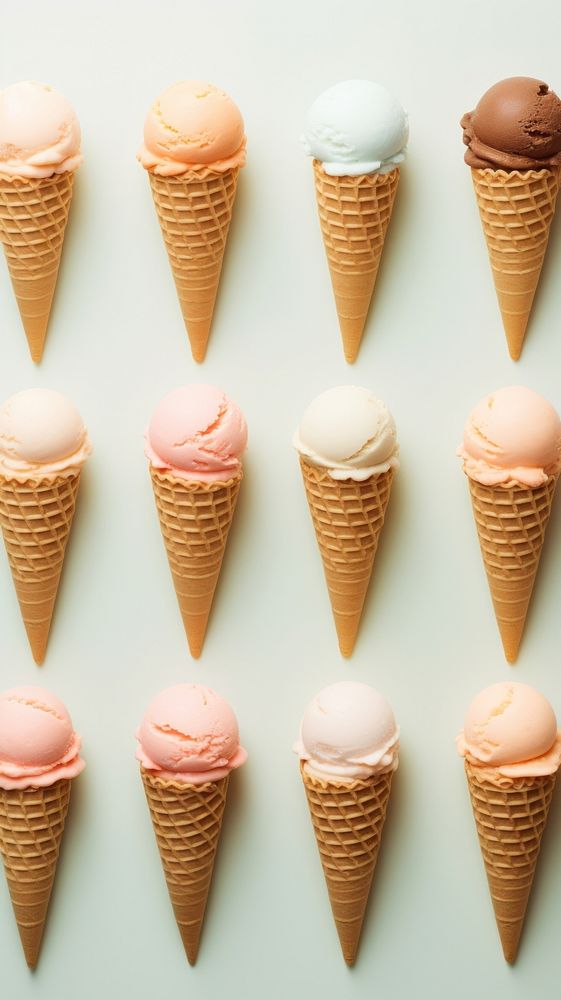 Ice cream cones dessert food | Premium Photo - rawpixel