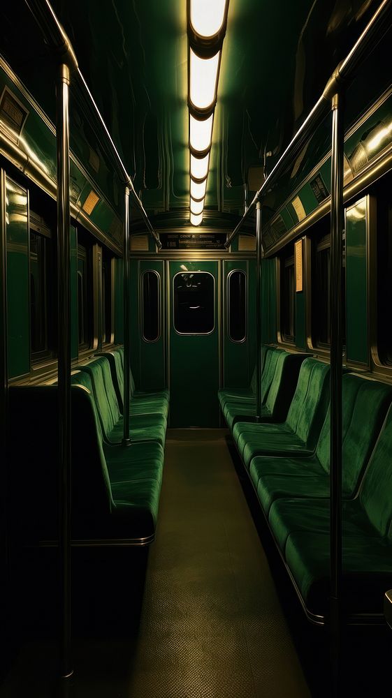 In train vehicle subway green. | Premium Photo - rawpixel