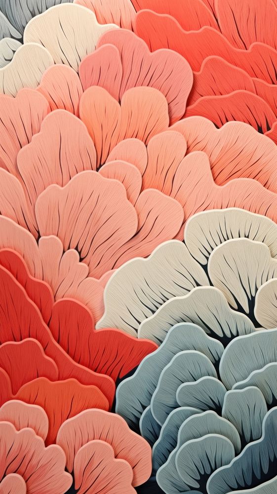 Coral pattern texture nature water. | Free Photo Illustration - rawpixel