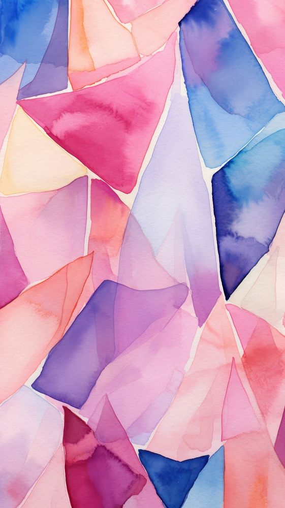Gemstones abstract paper petal. | Free Photo Illustration - rawpixel