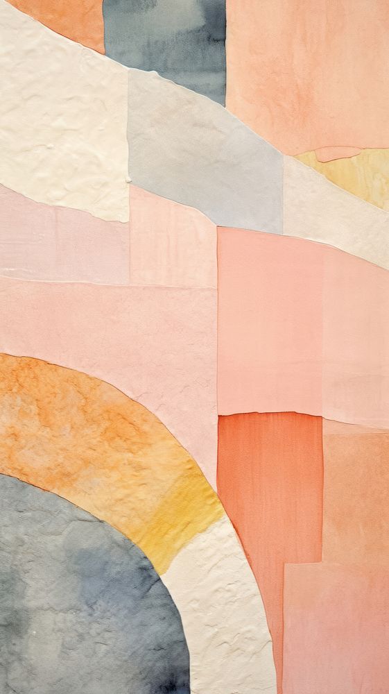 Pastel abstract painting art. | Free Photo Illustration - rawpixel