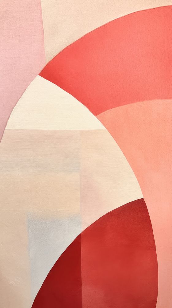 Pastel pink abstract shape art. | Free Photo Illustration - rawpixel