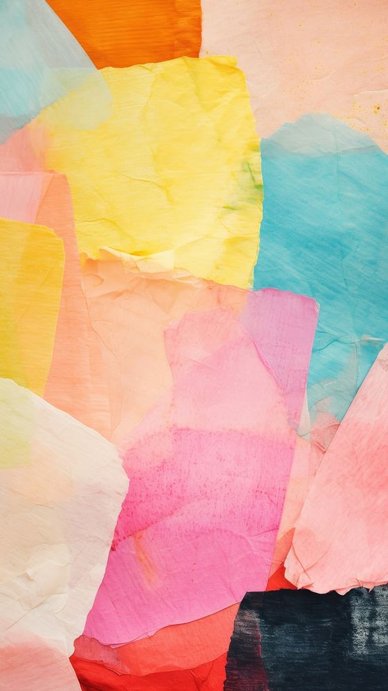 Pop color abstract paper art. | Free Photo Illustration - rawpixel