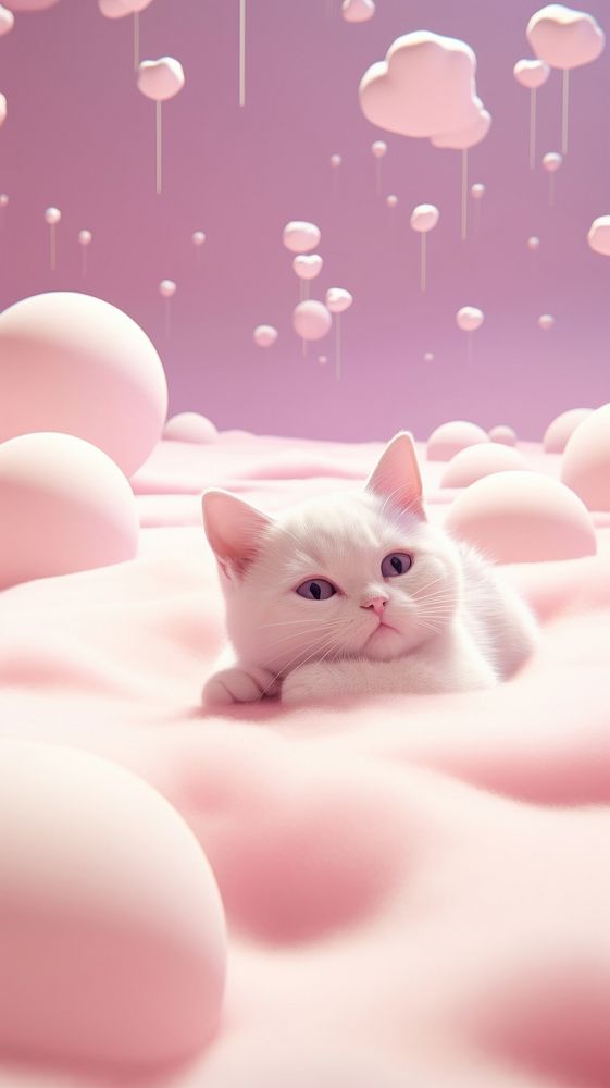 Cute cat mammal animal kitten. | Free Photo Illustration - rawpixel