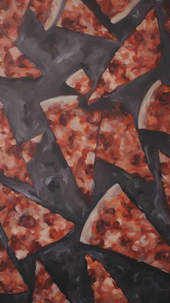 Pizza wallpaper art backgrounds abstract. | Premium Photo Illustration ...