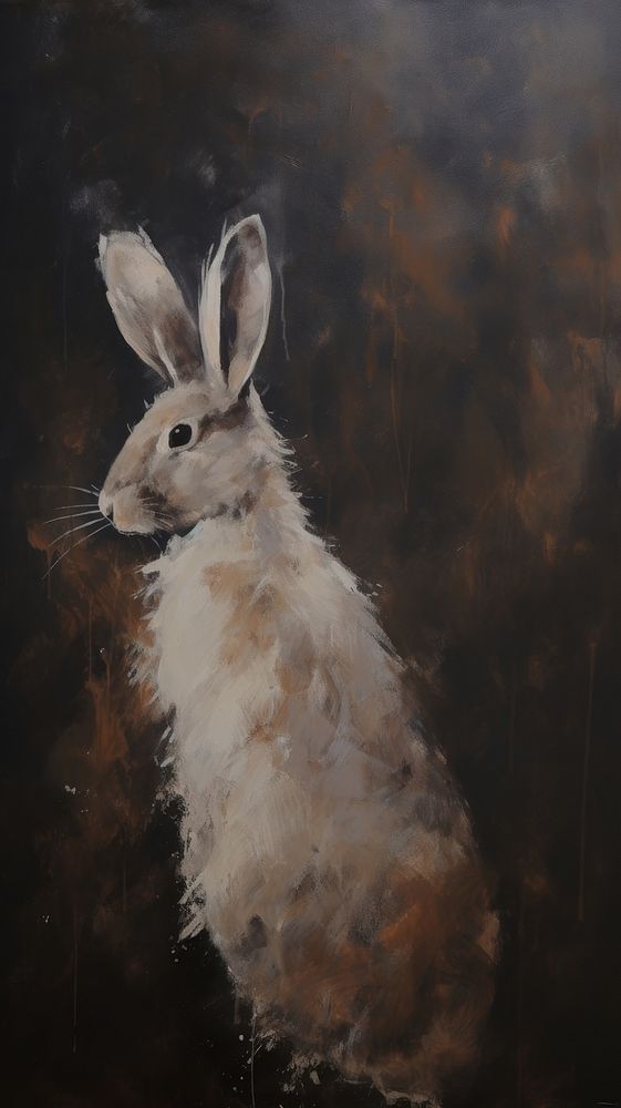 Rabbit animal mammal rodent. | Free Photo Illustration - rawpixel