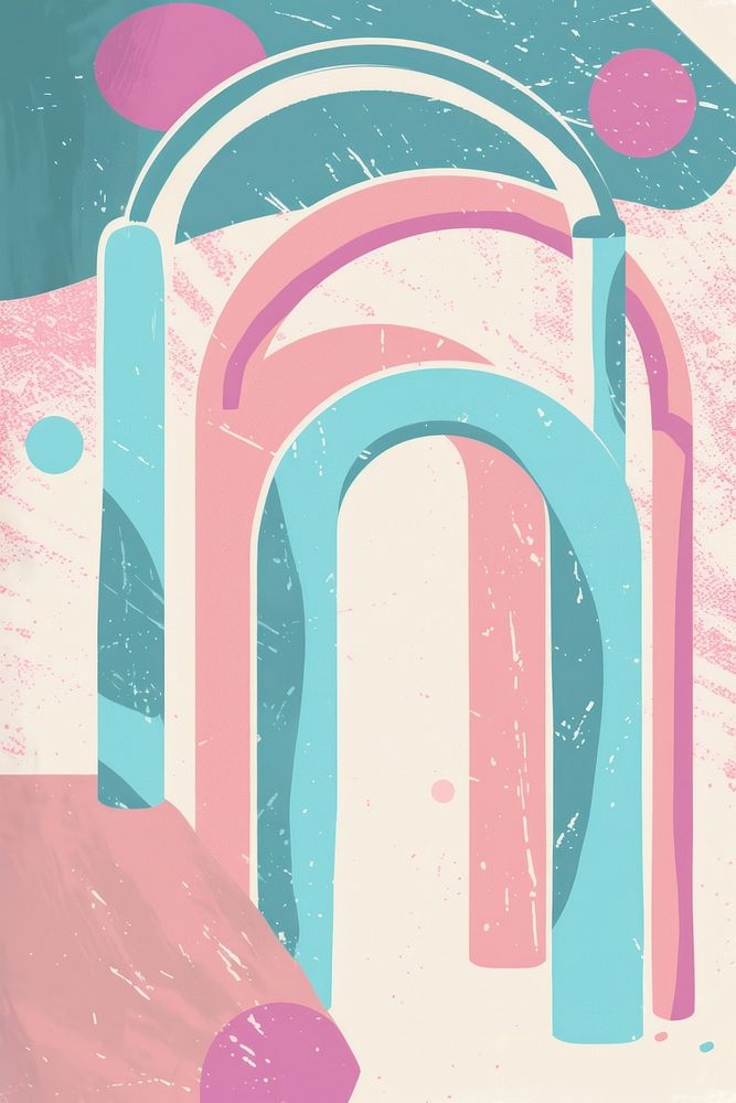 Cute Arch illustration arch backgrounds | Premium Photo Illustration ...