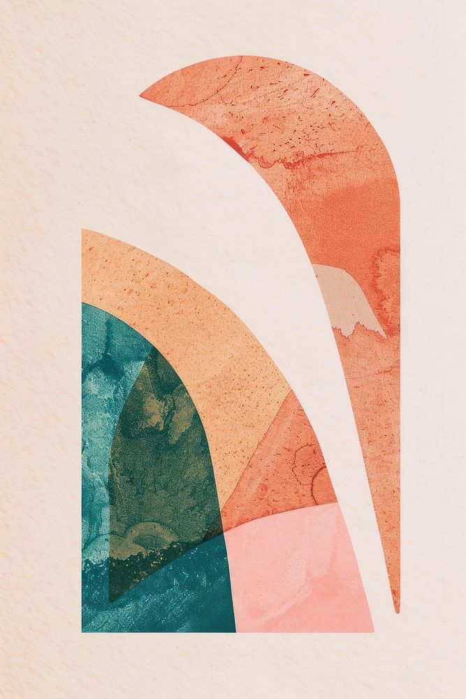 Cute Arch illustration backgrounds painting | Premium Photo ...