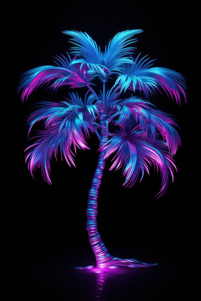 Tree purple violet plant. | Free Photo Illustration - rawpixel