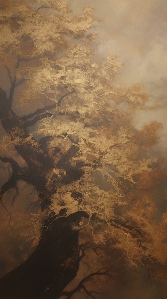 Acrylic paint oak tree painting | Premium Photo Illustration - rawpixel