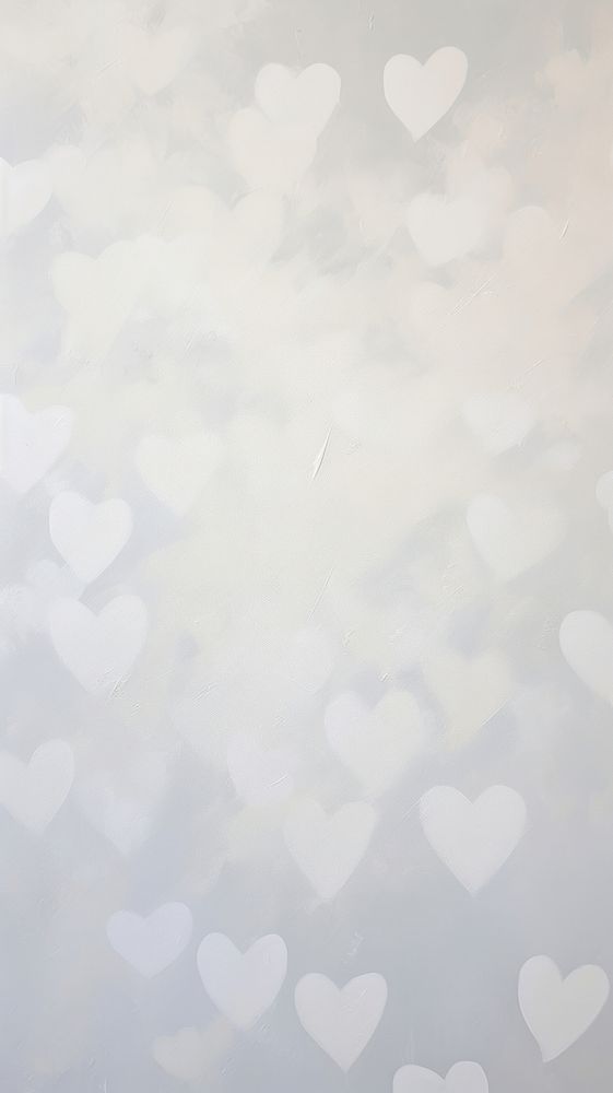 White hearts backgrounds abstract textured. | Free Photo Illustration ...