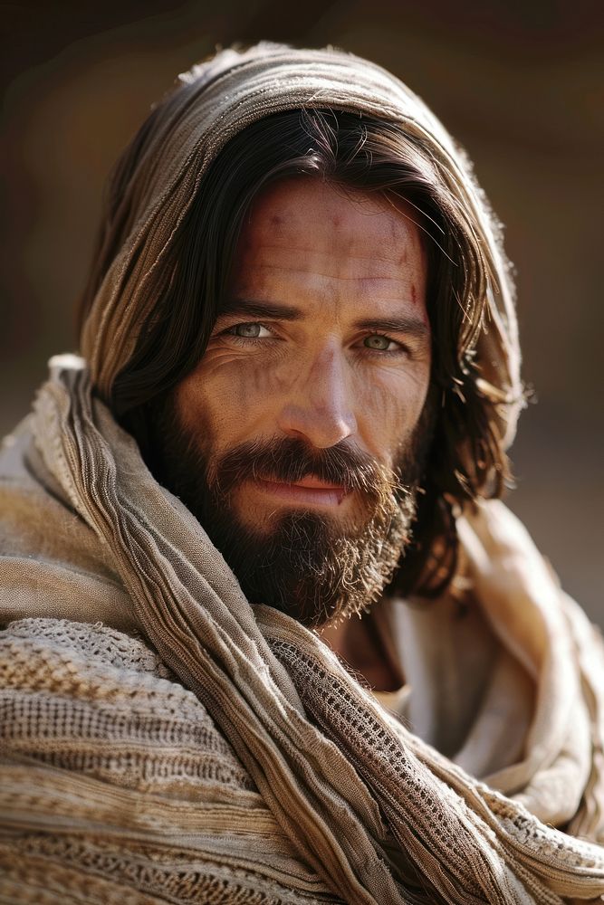 Jesus christ portrait beard adult. | Premium Photo - rawpixel