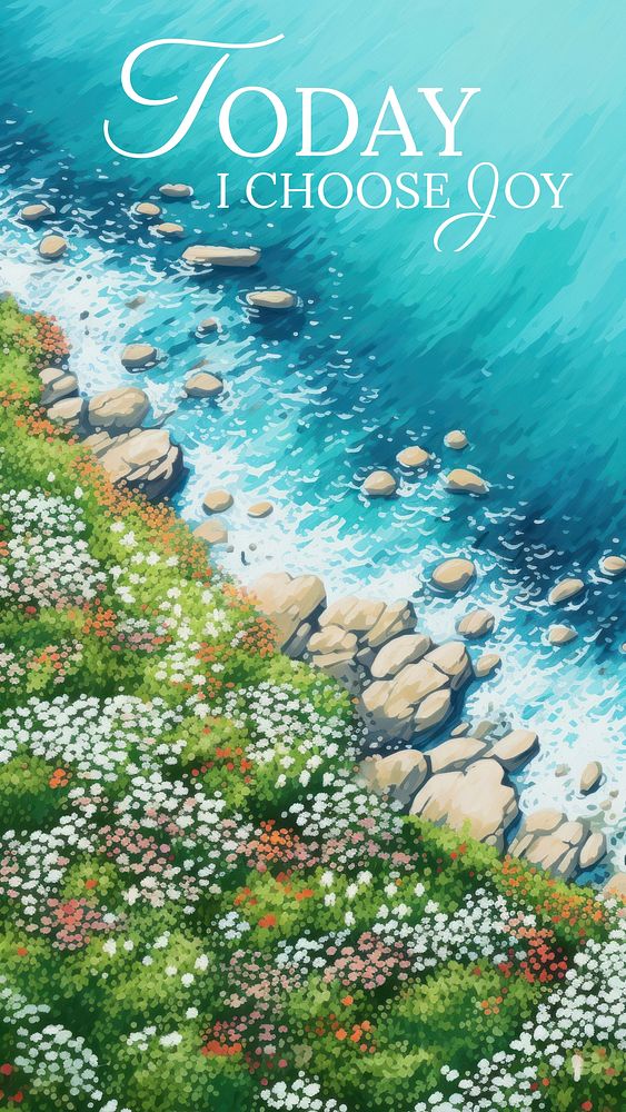 Today I choose joy quote | Free Photo - rawpixel