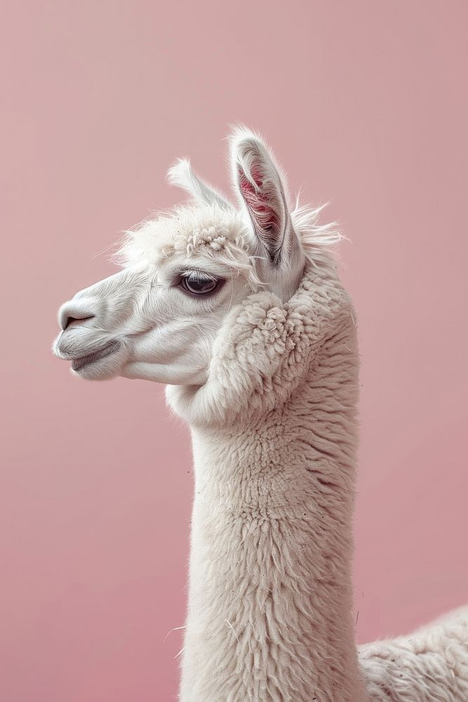 Alpaca side portrait wildlife animal | Premium Photo - rawpixel