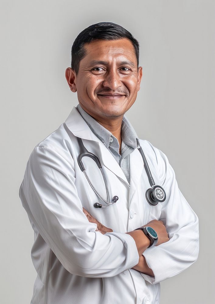 Colombian doctor smile face person | Premium Photo - rawpixel