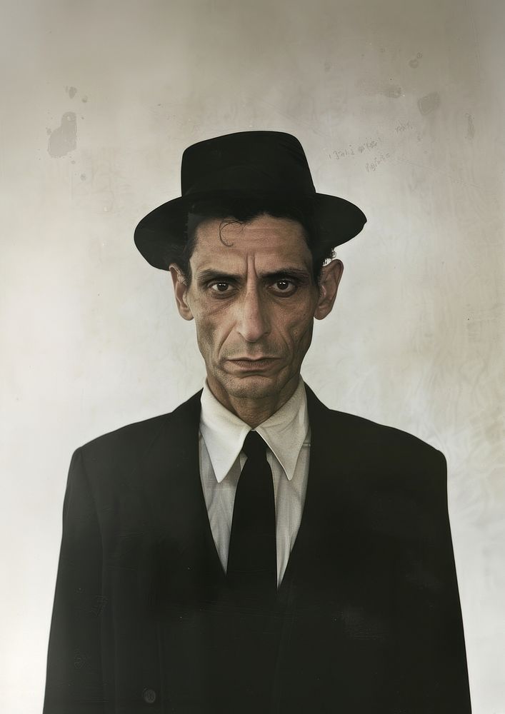 Italian mafia portrait photo face. | Free Photo - rawpixel