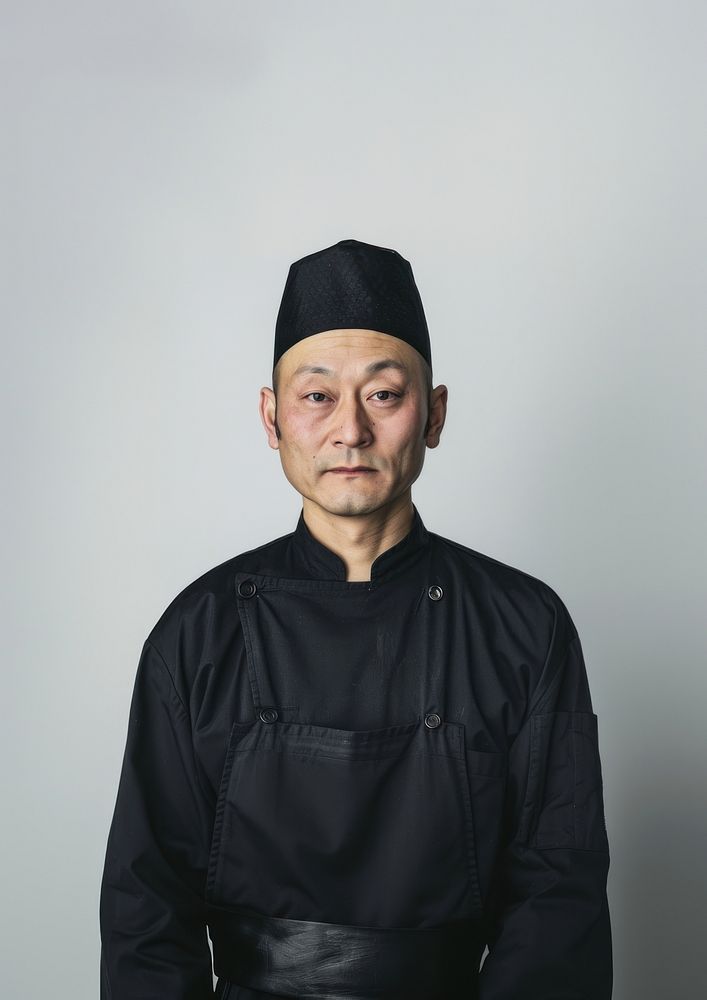Japanese chef portrait people photo | Free Photo - rawpixel