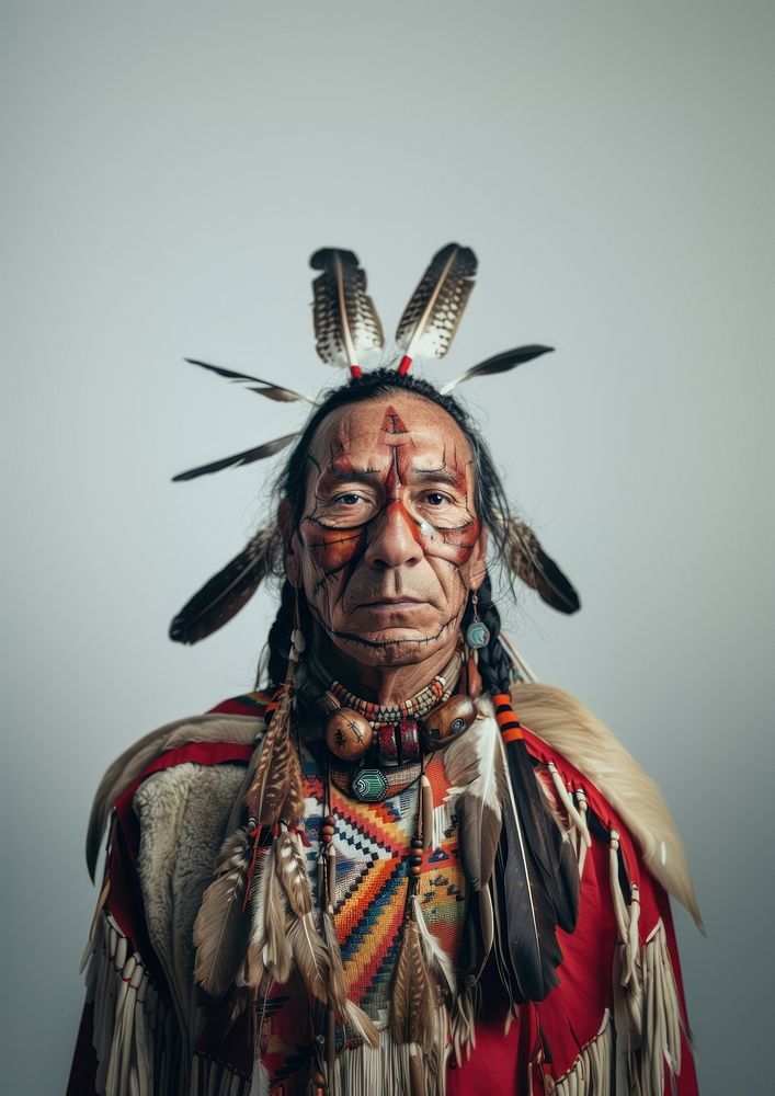 Modern native american man face | Free Photo - rawpixel