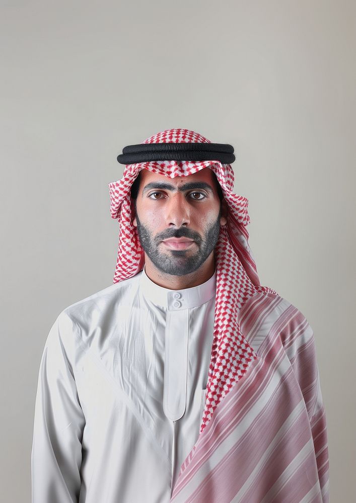 Qatari man people face dimples. | Free Photo - rawpixel