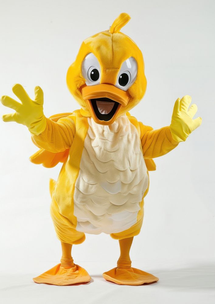Duck mascot costume person clothing | Free Photo - rawpixel
