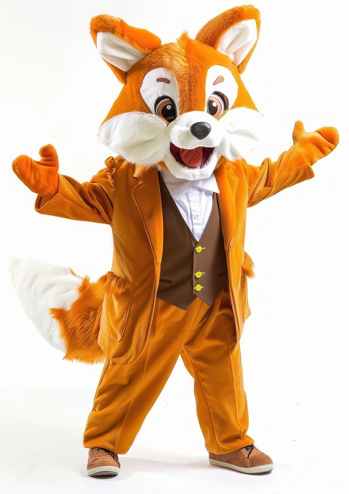 Fox mascot costume person clothing | Premium Photo - rawpixel