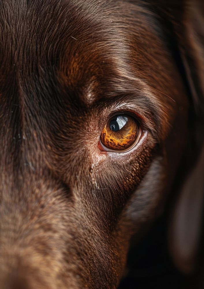 Photo labrador eye mammal animal | Free Photo - rawpixel