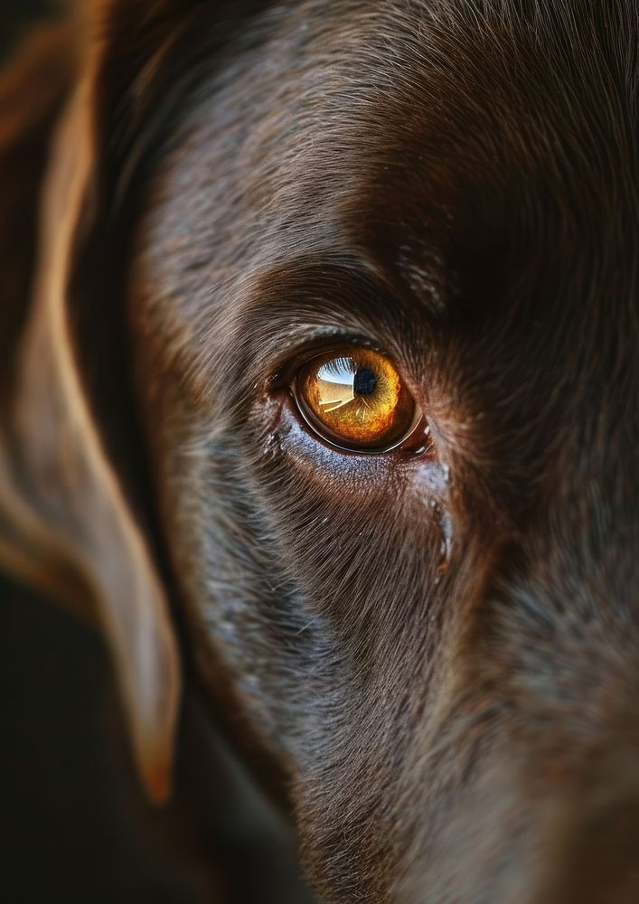 Photo labrador eye animal mammal | Free Photo - rawpixel